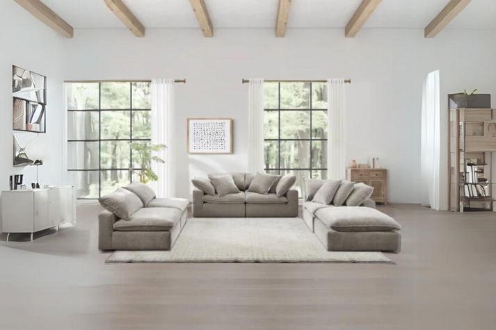 Sereen 5 piece Fabric Modular – Venini Furniture