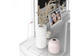Tresanti Alexandra Double Pedestal Vanity Table with LED Lighted Mirro ...